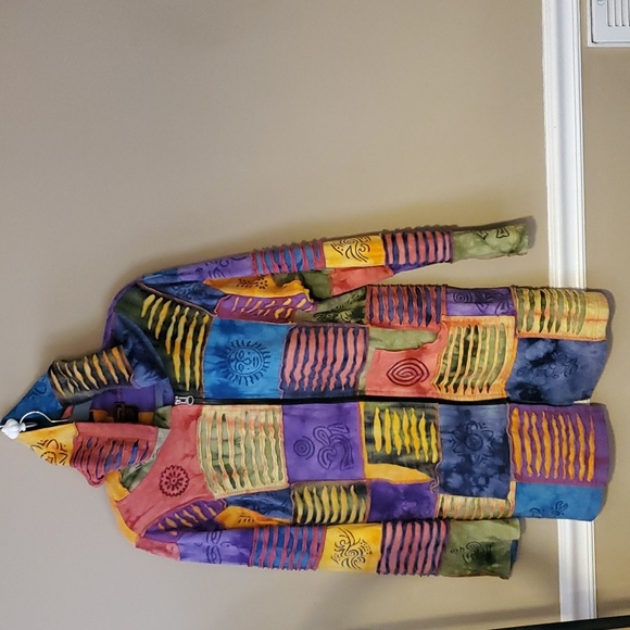 Rising International | Tops | Rising International Cotton Patchwork ...